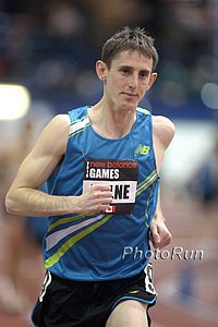 2010 New Balance Games - NYC Armory - Baddeley and Donohue Win Pro Miles