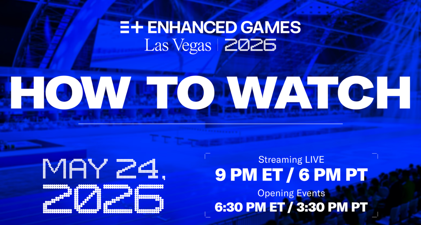 How to watch the 2026 Enhanced Games - Enhanced Games 2026 television ...